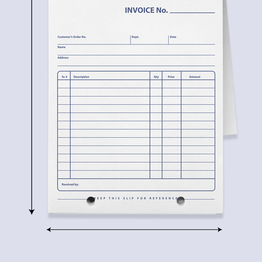Bill Book AsahiArts Printing Kuching Sarawak